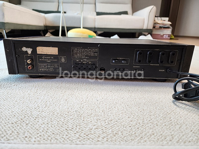 롯데 LT 7500 튜너 | 중고나라 카페에서 운영하는 공식 사이트