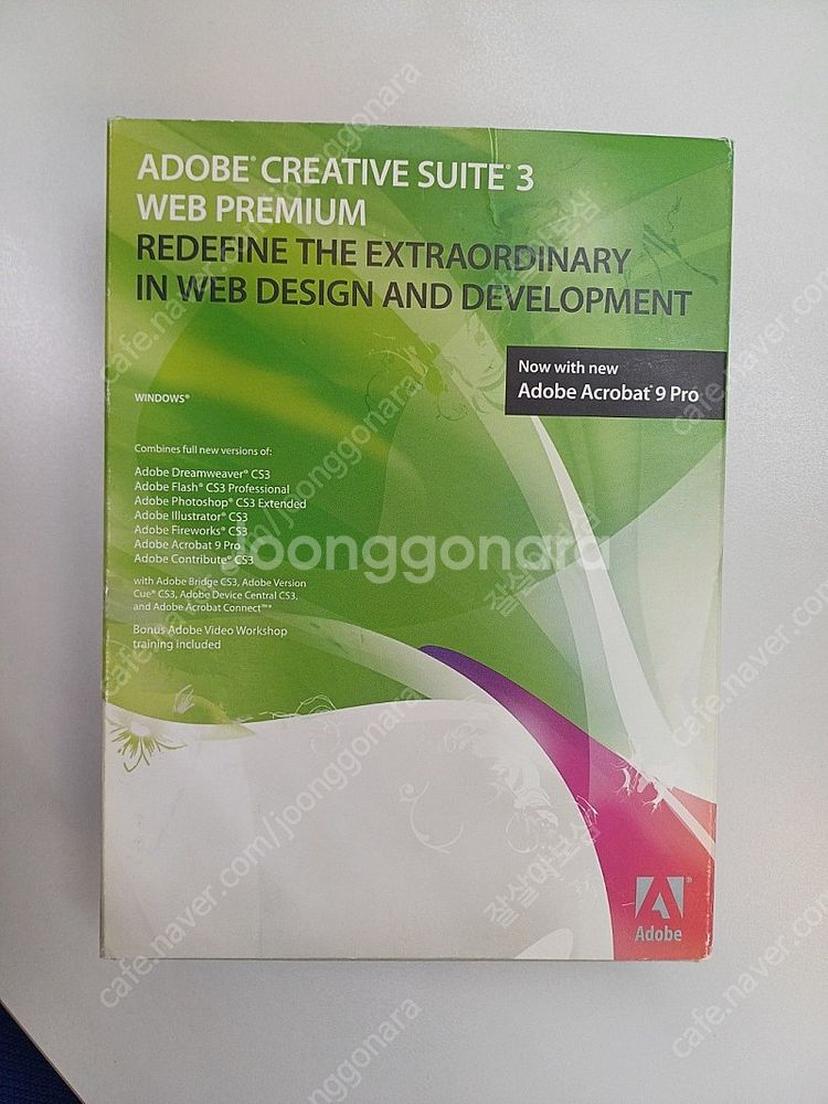 ADOBE CREATIVE SUITE 3 WEB PRE... | 중고나라 카페에서 운영하는 공식 사이트