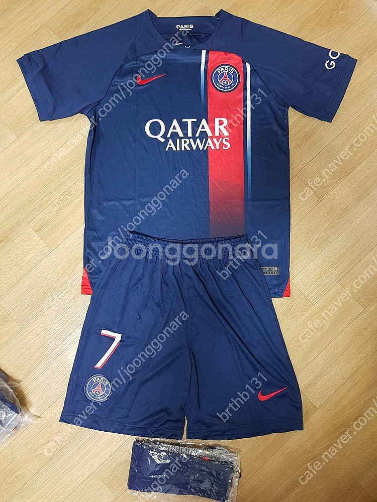 파리생제르망psg 홈 어웨이 축구 유니폼 상하의양말 중고나라 카페에서 운영하는 공식 사이트