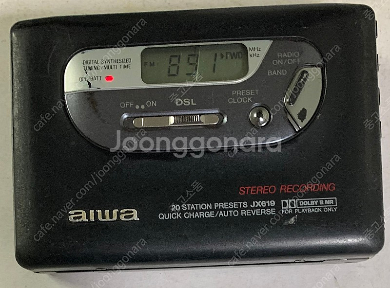 아이와 워크맨 HS-JX619 부품용 또는 소품용 판매 | 중고나라 카페에서 운영하는 공식 사이트