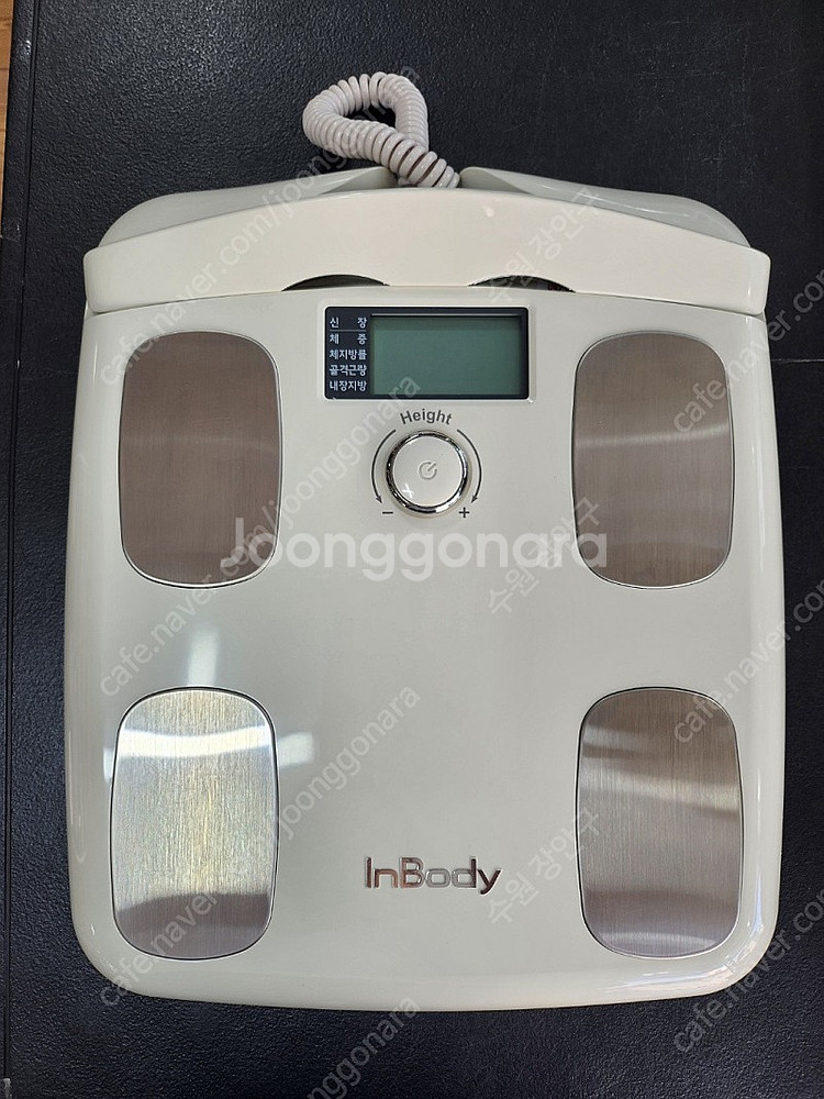 가정용 인바디 체중계 다이얼w 체지방 체성분 분석기 중고나라 카페에서 운영하는 공식 사이트