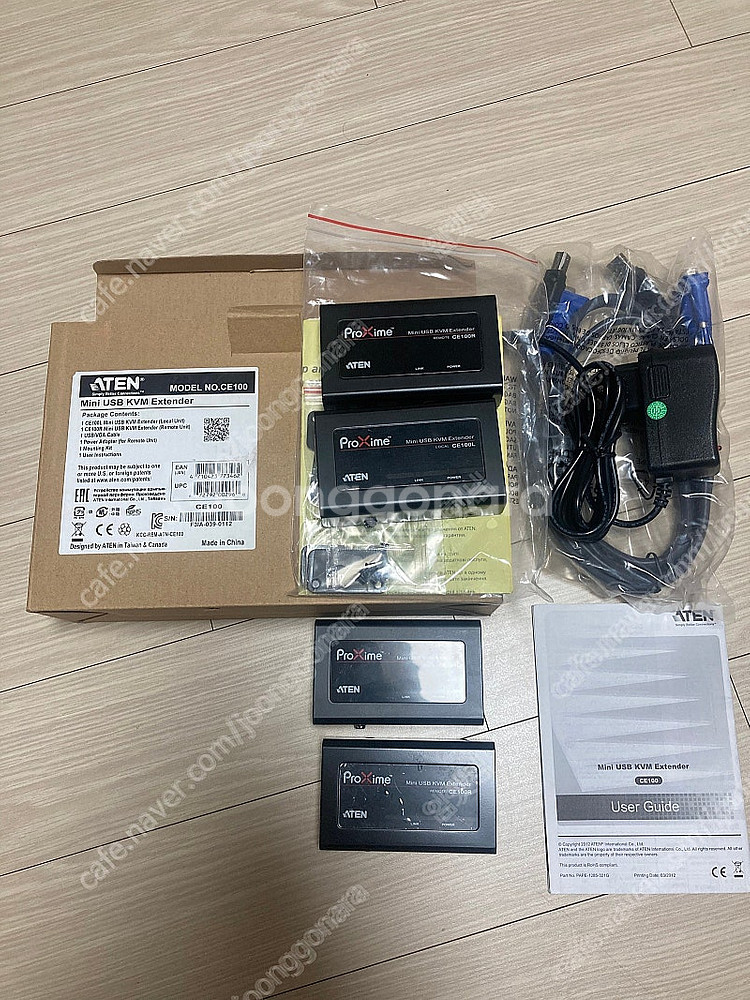 Aten CE100 미니 KVM 연장기 CE-100 판... | 중고나라 카페에서 운영하는 공식 사이트
