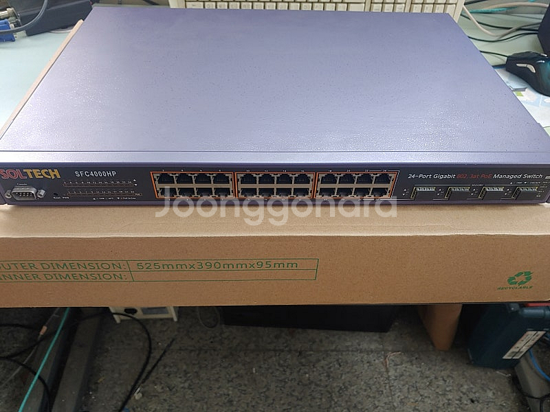솔텍 SFC4000HP poe허브 (2014년)판매합니... | 중고나라 카페에서 운영하는 공식 사이트