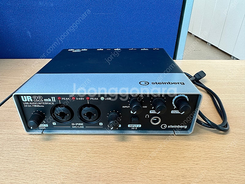 스타인버그 Steinberg audio 인터페이스 UR... | 중고나라 카페에서 운영하는 공식 사이트
