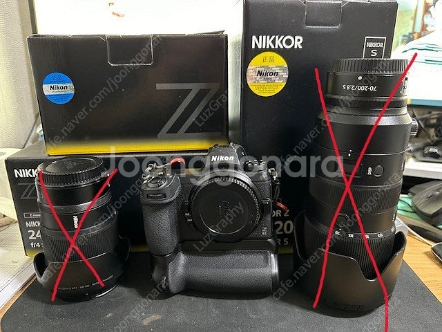 니콘 z6ii z62 + MB-N11 e600 팝니다.... | 중고나라 - 안심되는 중고거래