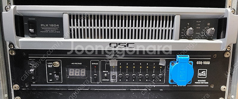 QSC PLX1804 & GNS GSQ-1080 180... | 중고나라 카페에서 운영하는 공식 사이트