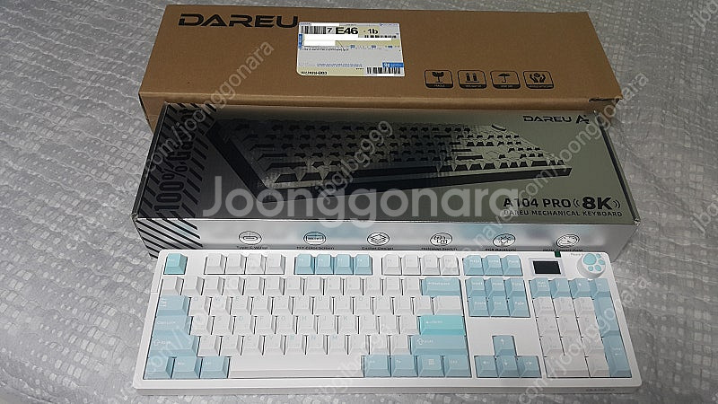 다얼유 A104 Pro 8k 아이스블루 스노우축 중고나라 카페에서 운영하는 공식 사이트