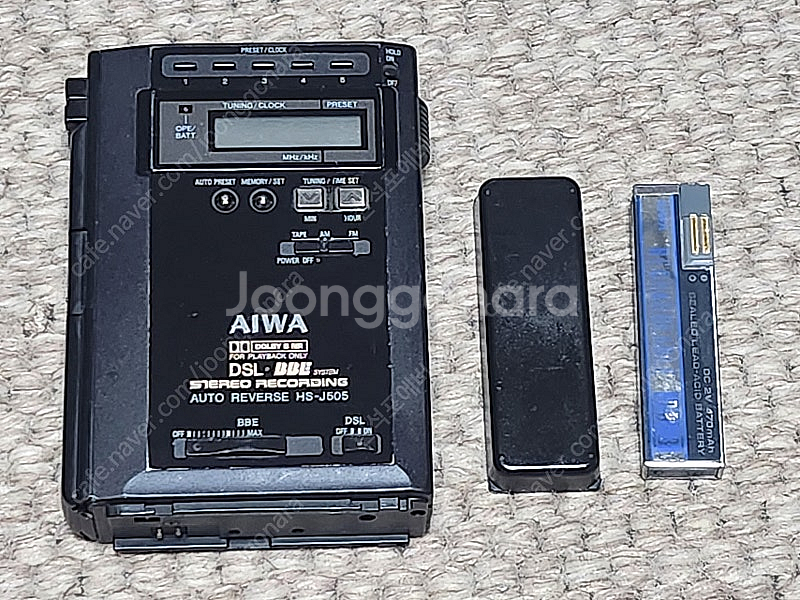 AIWA 아이와 HS-J505 워크맨 오디오 카세트 레... | 중고나라 카페에서 운영하는 공식 사이트