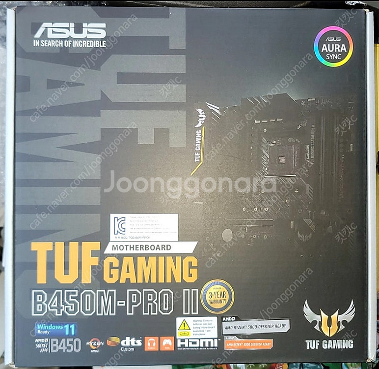 ASUS B450M TUF PRO II(2) [보증 2... | 중고나라 카페에서 운영하는 공식 사이트