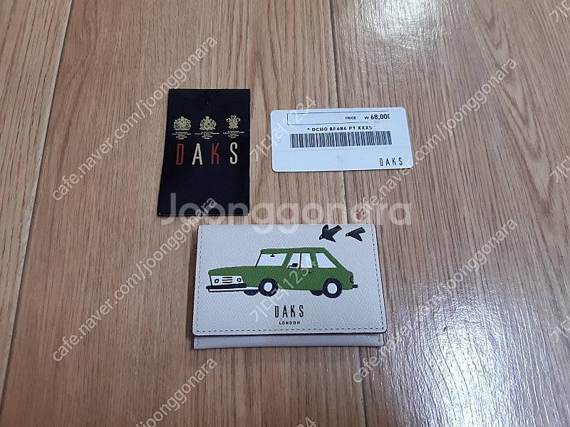 DAKS 라이트핑크,아이보리 일러스트 카드지갑 새제품... | 중고나라 카페에서 운영하는 공식 사이트