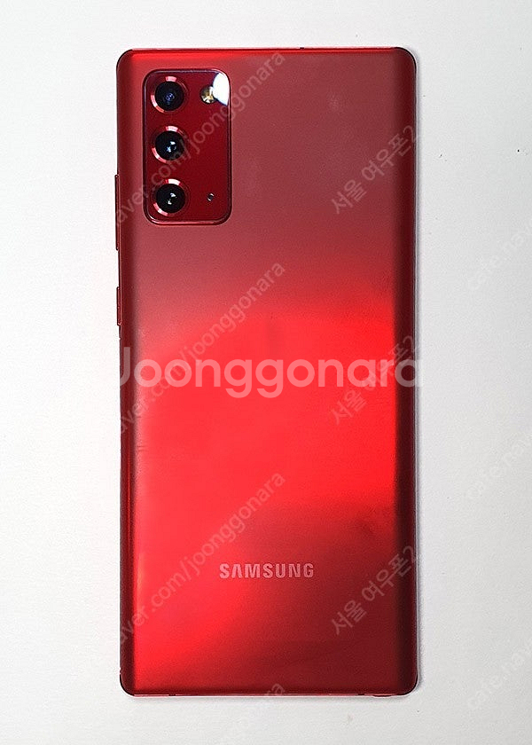6개월 보증]갤럭시 노트20 (N981) 레드 A급 2... | 중고나라 카페에서 운영하는 공식 사이트