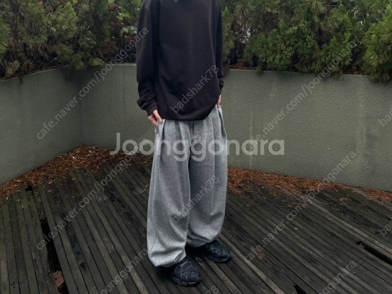 [새제품/48]23FW 우영미 울 와이드 스웨트 그레이... | 중고나라 카페에서 운영하는 공식 사이트