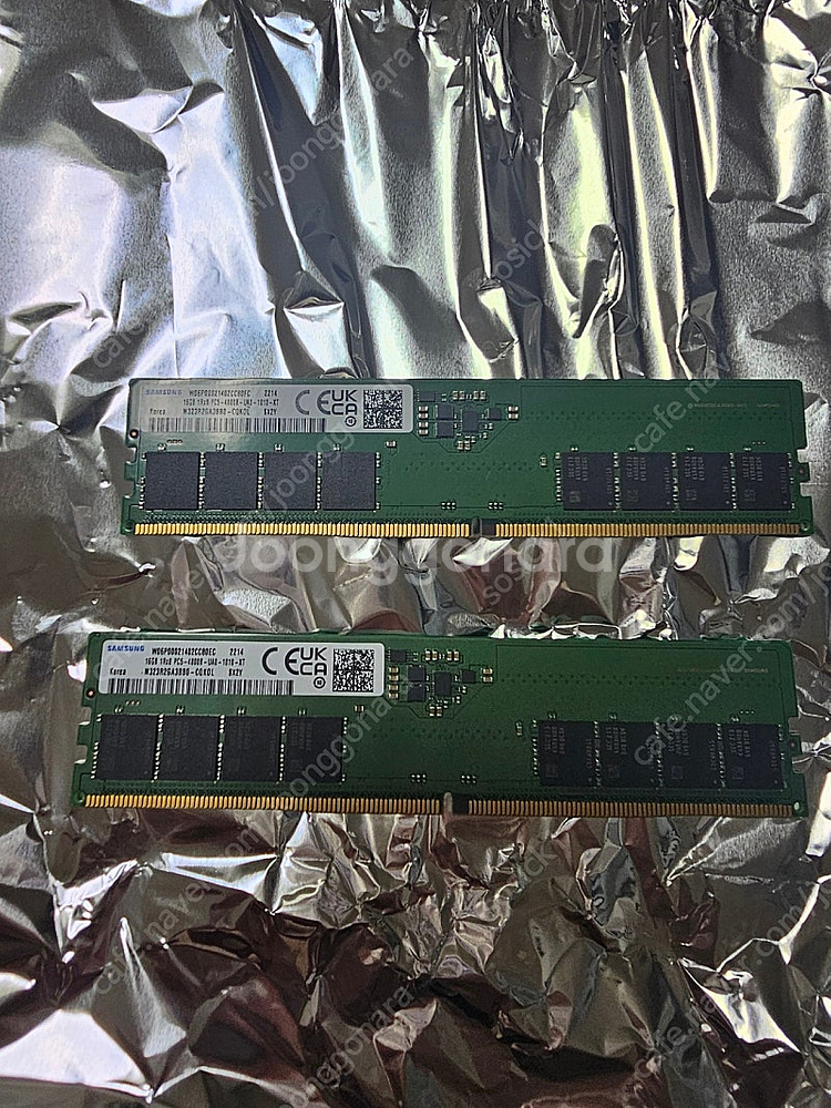 삼성 DDR5 4800 16 , 32 기가 판매합니다 | 중고나라 카페에서 운영하는 공식 사이트