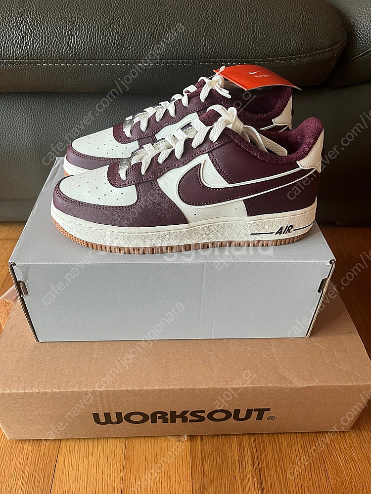 [새상품] 나이키 에어포스 마룬 gs240 | 중고나라 카페에서 운영하는 공식 사이트