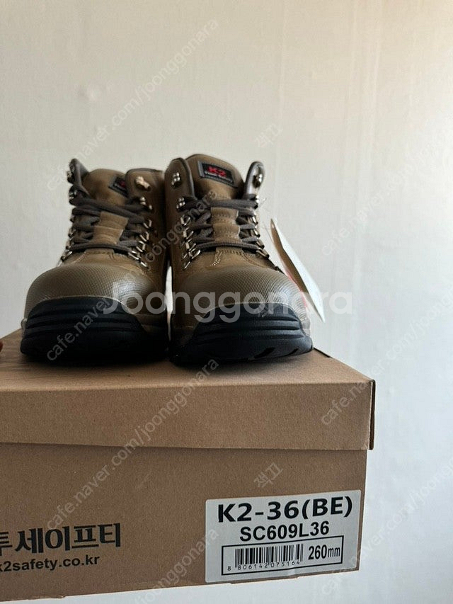[260] 새제품 케이투 k2-36 안전화 작업화 | 중고나라 카페에서 운영하는 공식 사이트