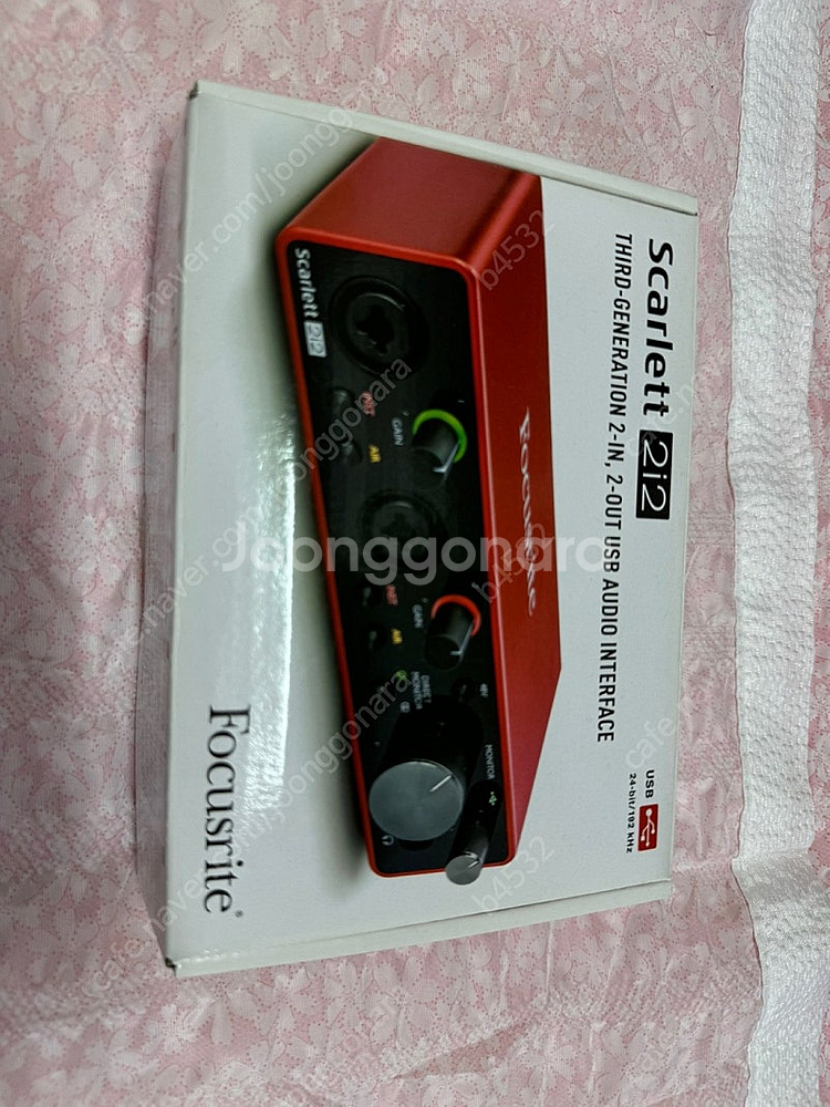 스칼렛 2i2 3세대 오인페 판매 풀박 포커스라이트 스... | 중고나라 카페에서 운영하는 공식 사이트