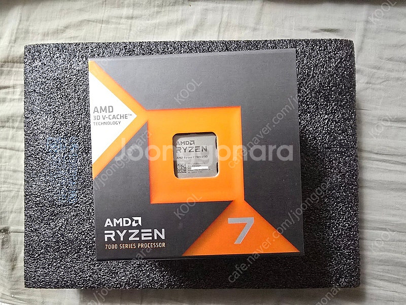 AMD 라이젠 7800X3D 대원CTS 정품 | 중고나라 카페에서 운영하는 공식 사이트