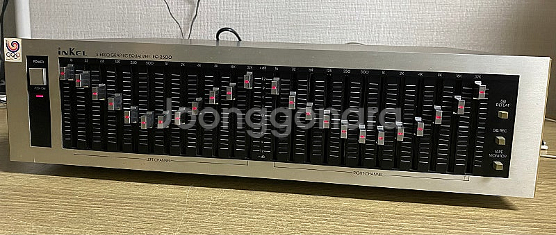 인켈 아날로그 이큐 EQ-2500 | 중고나라 카페에서 운영하는 공식 사이트