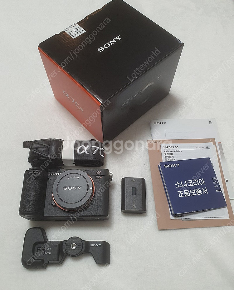 소니 A7CR 블랙, A7C 블랙, 24105G , 5... | 중고나라 카페에서 운영하는 공식 사이트