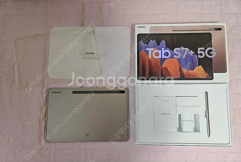 갤럭시탭s7플러스 256g 로즈골드 5g모델 풀박스 | 중고나라 카페에서 운영하는 공식 사이트