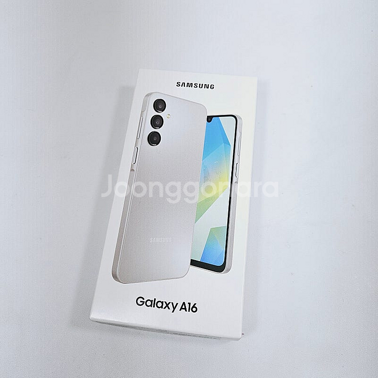 A165 새상품@미개봉@ 갤럭시 A16 블랙 128기가... | 중고나라 카페에서 운영하는 공식 사이트