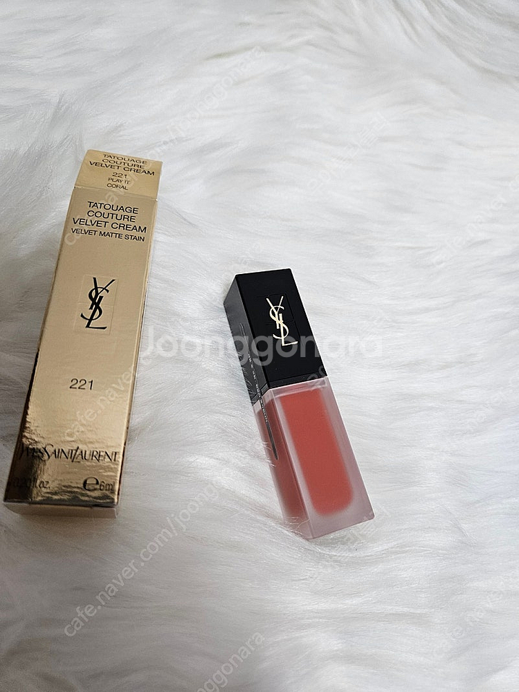 YSL 입생로랑 틴트 따뚜아쥬 꾸뛰르 벨벳 221 코랄 | 중고나라 카페에서 운영하는 공식 사이트