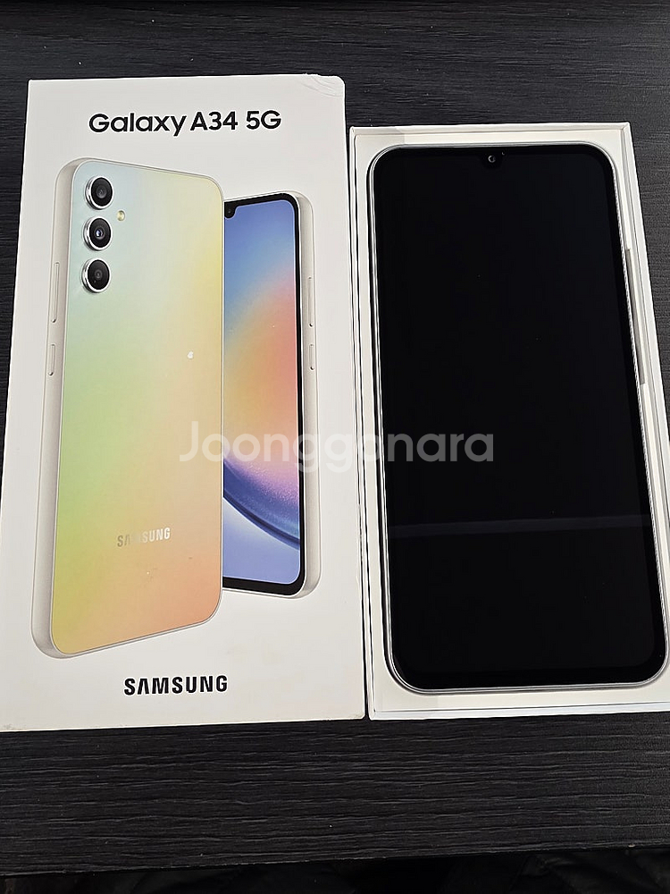 갤럭시 A34(128g) 어썸실버 자급제 팝니다 | 중고나라 카페에서 운영하는 공식 사이트