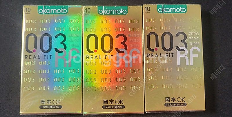 오카모토 003 RF(리얼핏) 10P 미개봉 콘돔 9박... | 중고나라 카페에서 운영하는 공식 사이트