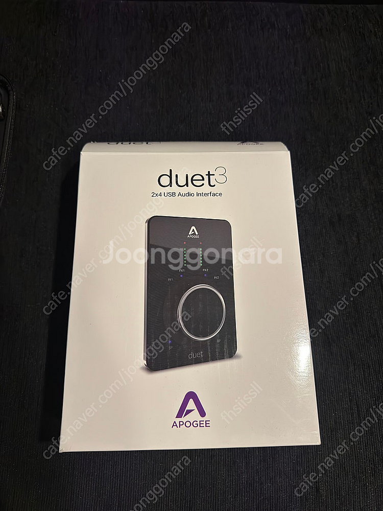 아포지 듀엣 3 apogee duet 3 판매합니다 | 중고나라 카페에서 운영하는 공식 사이트