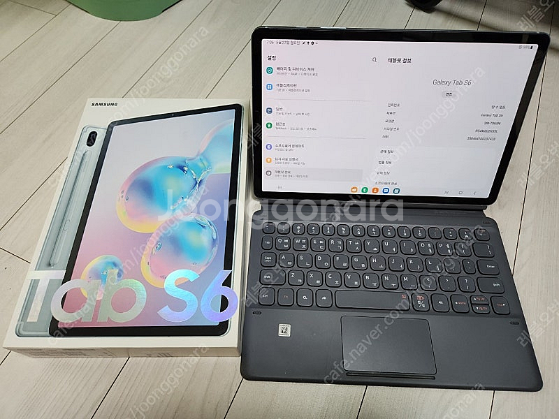 갤럭시탭 s6 lte 128g 팝니다. | 중고나라 카페에서 운영하는 공식 사이트