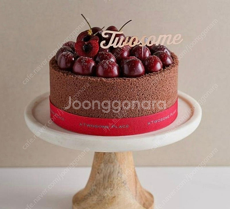 투썸 체리 초콜릿 생크림 케이크 케잌타메뉴 변경가능 중고나라 카페에서 운영하는 공식 사이트