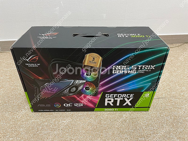 ASUS ROG STRIX LC RTX 3080Ti O... | 중고나라 카페에서 운영하는 공식 사이트