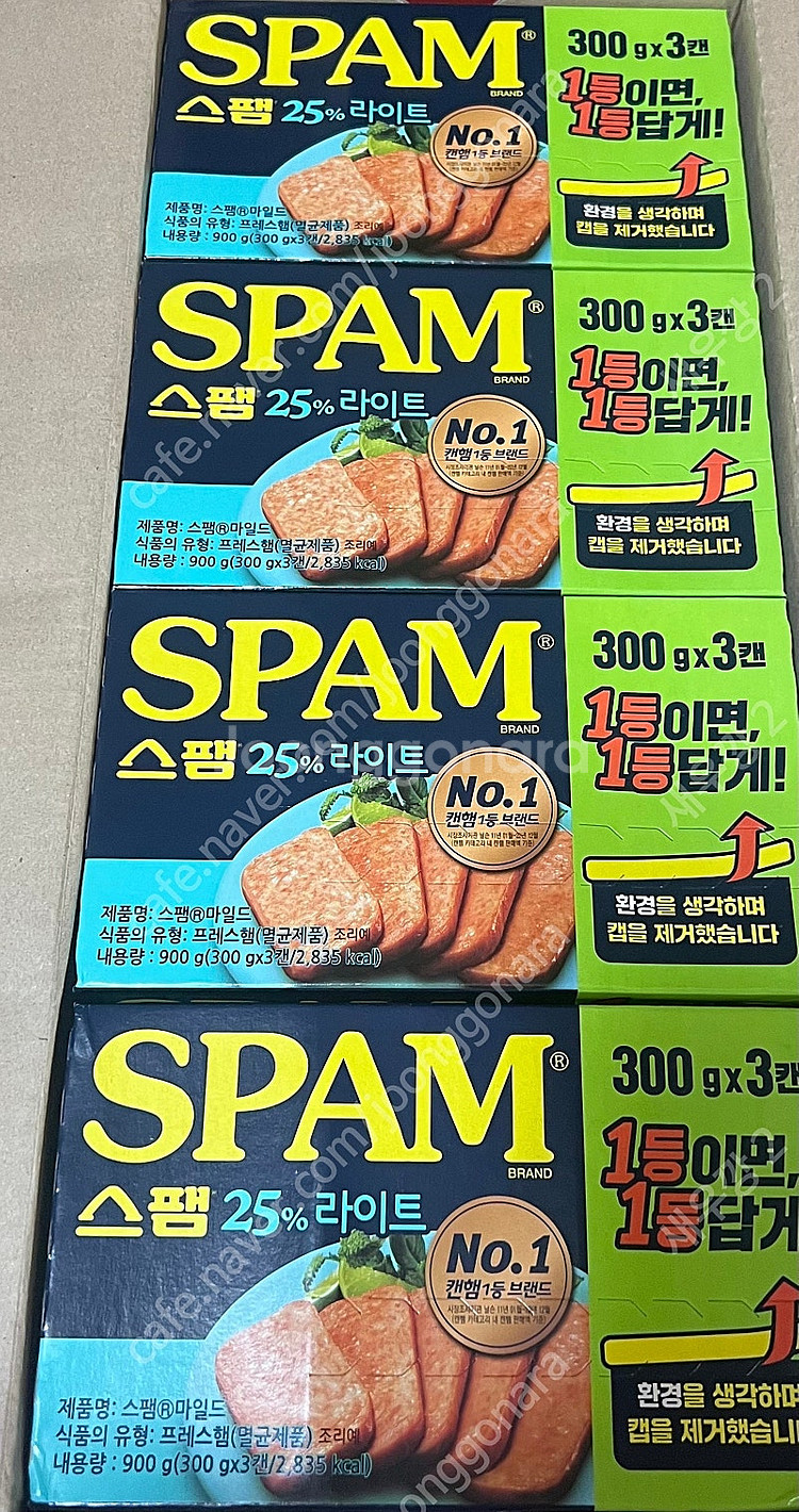 무료배송/ CJ 스팸 마일드 300g x 24캔 판매합... | 중고나라 카페에서 운영하는 공식 사이트