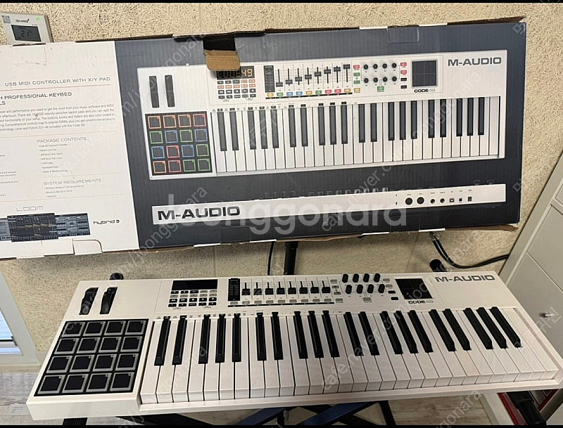 M-AUDIO CODE 49 마스터 건반 엠오디오 | 중고나라 카페에서 운영하는 공식 사이트