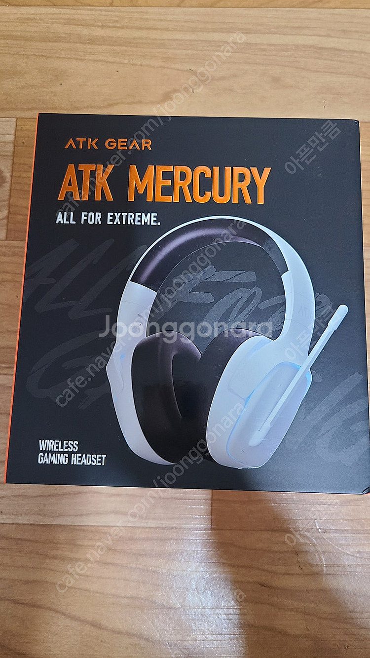 ATK MERCURY 무선 게이밍헤드셋 팝니다 | 중고나라 카페에서 운영하는 공식 사이트