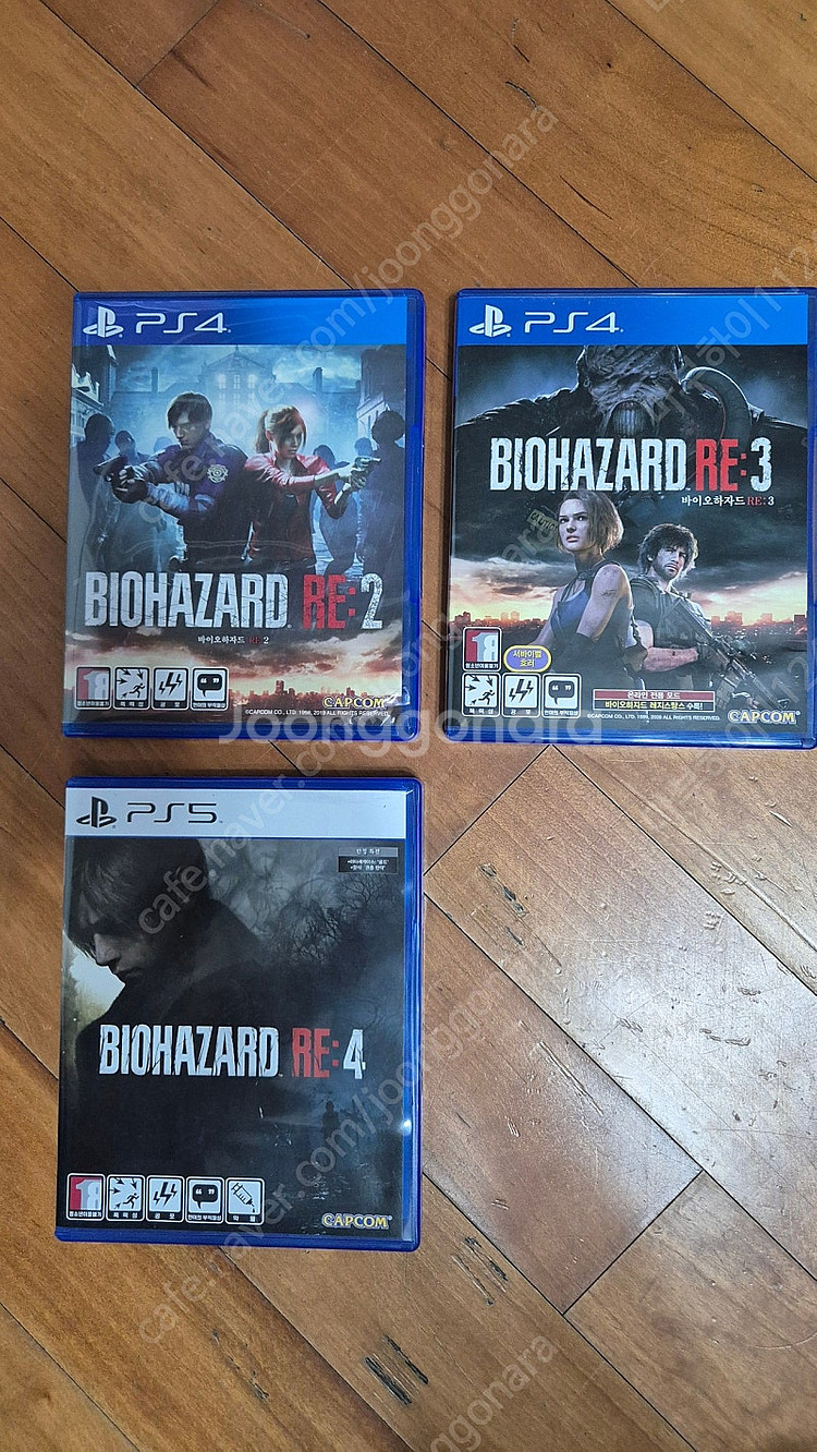 (PS4, PS5) 바이오하자드 RE 2,3,4 일괄 ... | 중고나라 카페에서 운영하는 공식 사이트