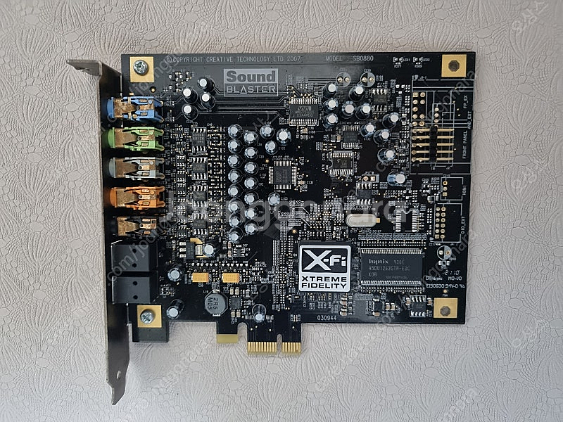 사블 X-FI 티타늄 (SB0880) 사운드카드 팝니다... | 중고나라 카페에서 운영하는 공식 사이트