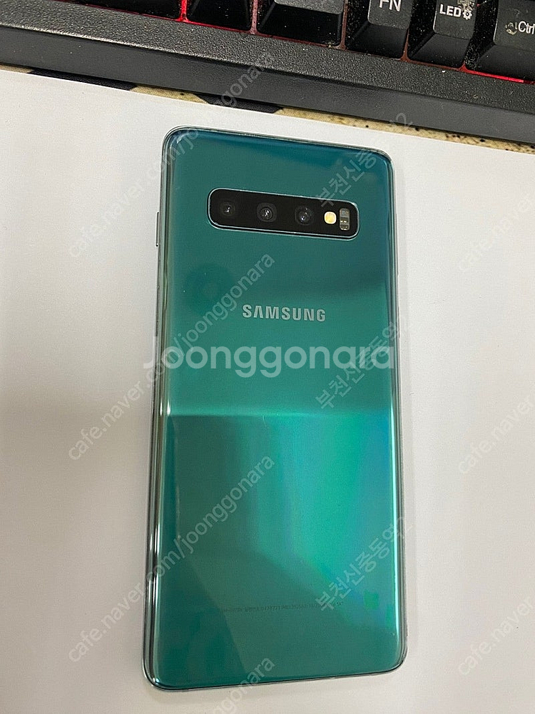 002532 갤럭시S10 LTE 그린 외관 AA급 12... | 중고나라 카페에서 운영하는 공식 사이트
