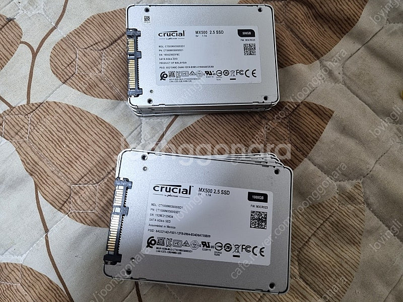 마이크론 Crucial MX500 SSD / 1테라 | 중고나라 - 안심되는 중고거래