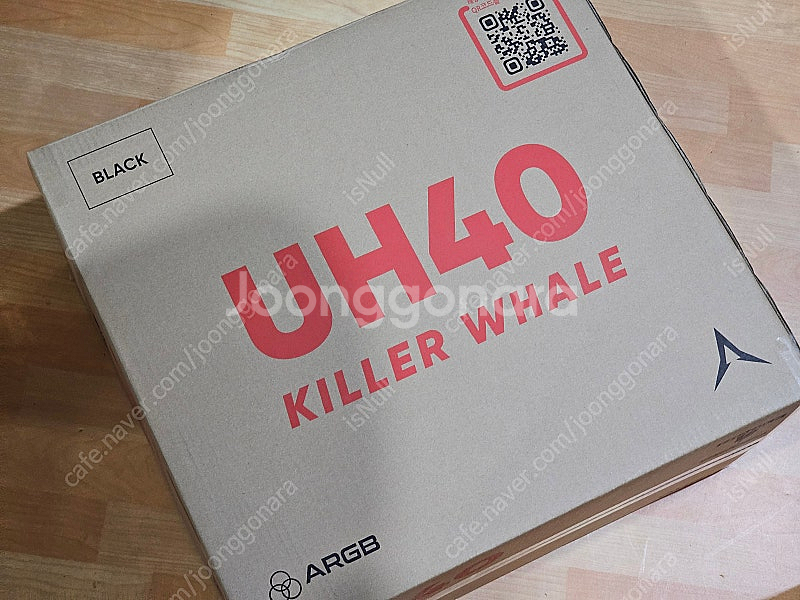 앱코 UH40 킬러웨일 ARGB PC케이스 블랙 풀박스... | 중고나라 카페에서 운영하는 공식 사이트