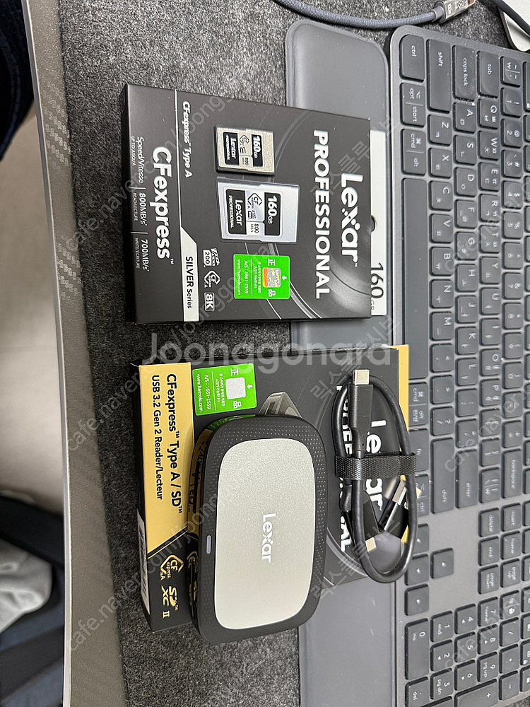 렉사 cf express type A 160gb + 듀... | 중고나라 카페에서 운영하는 공식 사이트