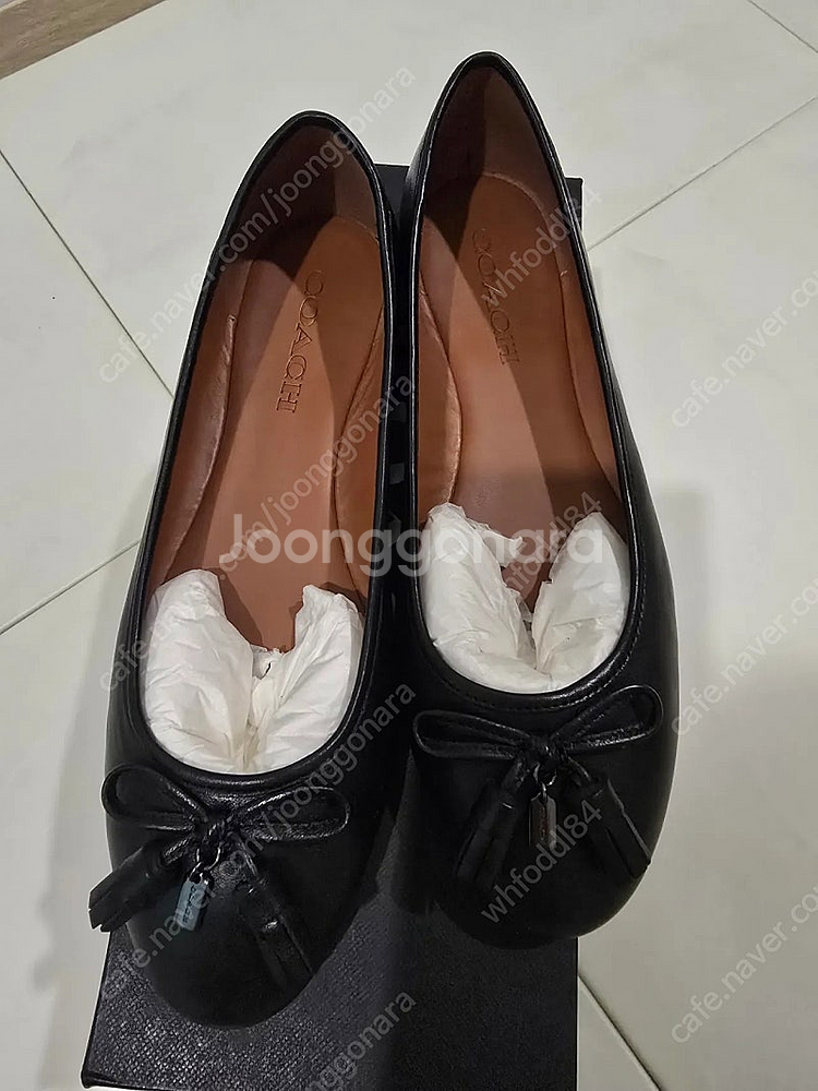 (새상품)코치 플랫 슈즈(블랙) US7(235추천) | 중고나라 카페에서 운영하는 공식 사이트