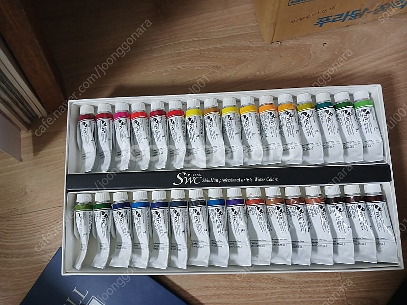 swc 신한 수채화 물감 32색 | 중고나라 카페에서 운영하는 공식 사이트