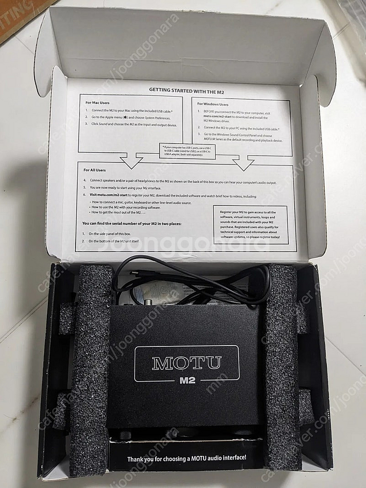 motu m2 | 중고나라 - 안심되는 중고거래