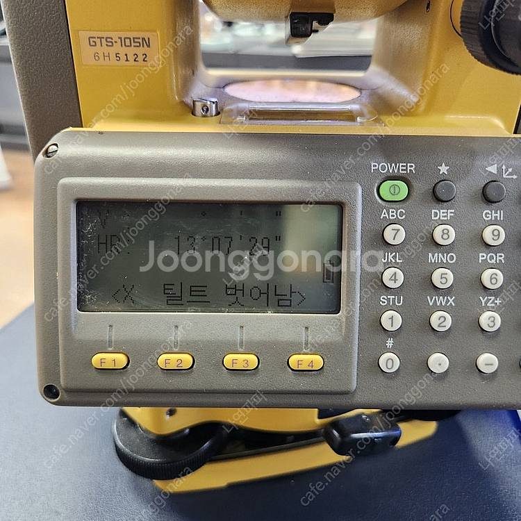 TOPCON GTS-105N 광파기 판매. | 중고나라 카페에서 운영하는 공식 사이트