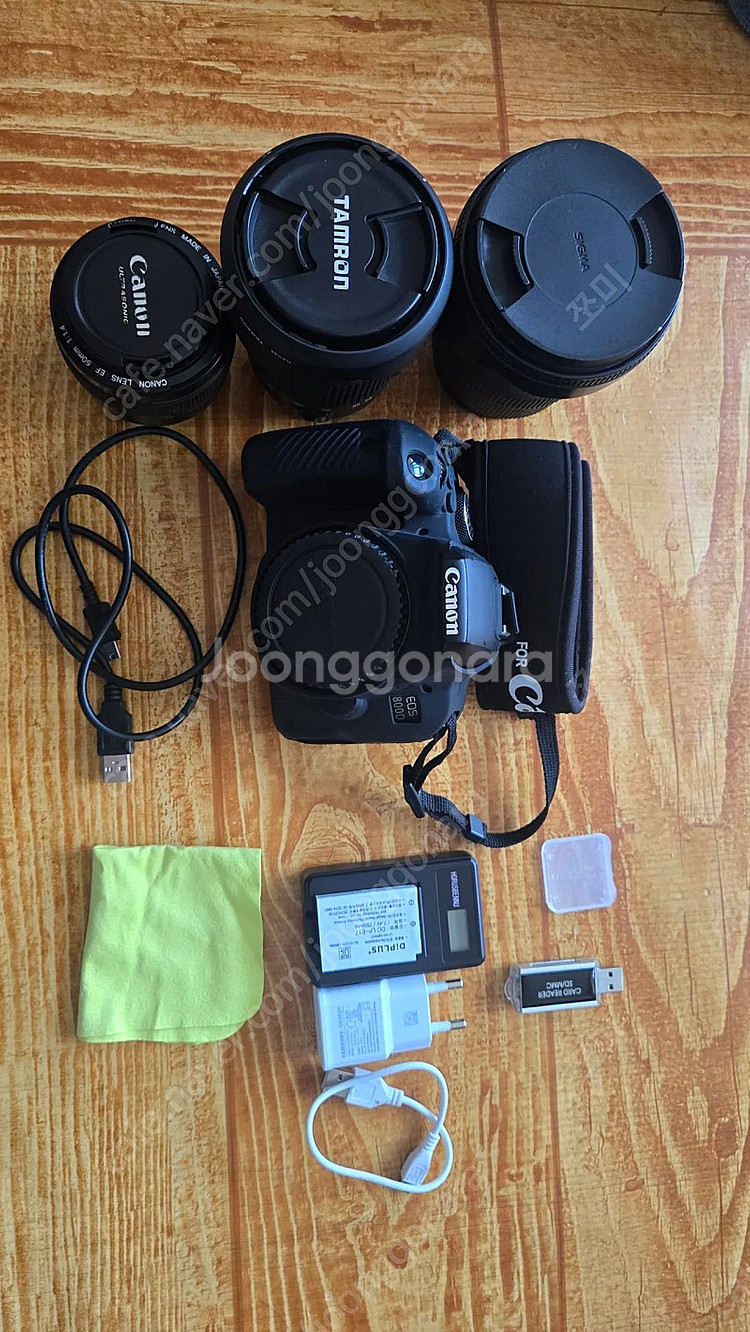 캐논800D+시그마10-20+탐론28-75+캐논50+4... | 중고나라 카페에서 운영하는 공식 사이트