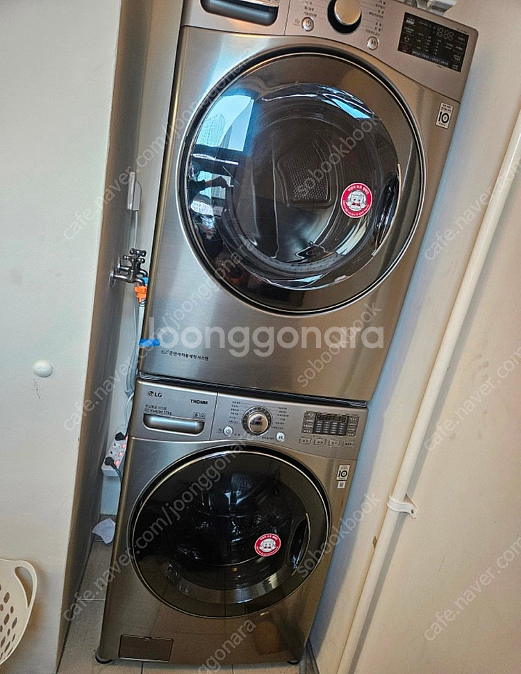 [워시타워 용달비포함] 대형 LG 19kg 세탁기 + ... | 중고나라 - 안심되는 중고거래