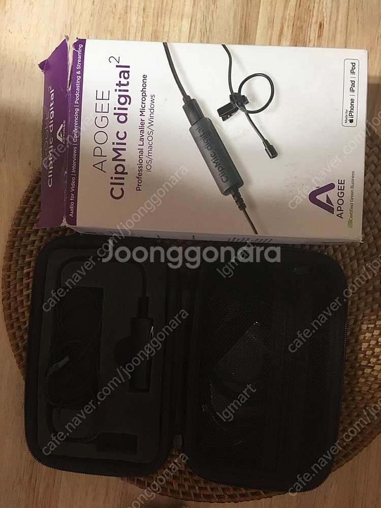 Apogee Clip Mic digital 2 고급 핀... | 중고나라 카페에서 운영하는 공식 사이트
