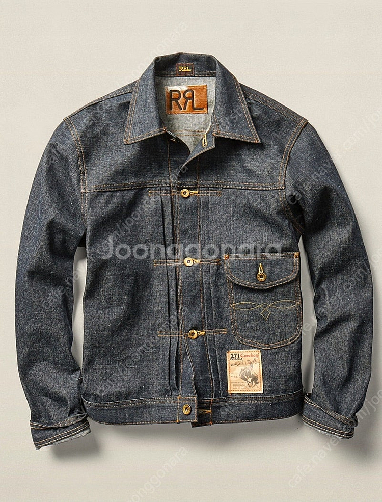 명작 더블알엘 RRL 271 카우보이 데님 트러커 자켓... | 중고나라 카페에서 운영하는 공식 사이트