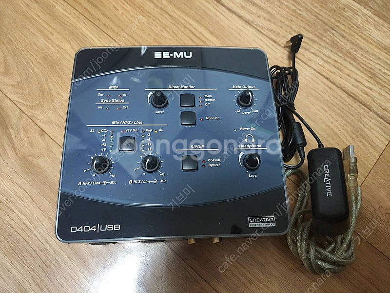 EMU E-MU 0404 USB | 중고나라 카페에서 운영하는 공식 사이트